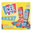 Luigi's Lemon & Strawberry Real Italian Ice 6 - 6 fl oz Cups - Walmart.com