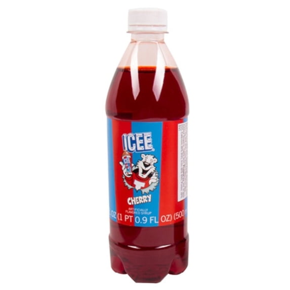 ICEE Cherry Slush Syrup, 16.9fl oz, Red Cherry Flavor for Slushie ...