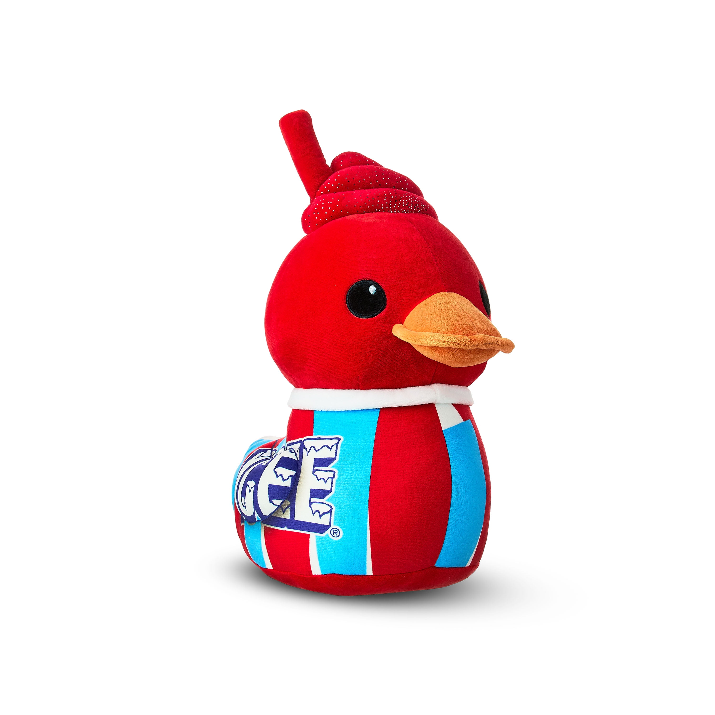 ICEE Fruit Punch Scented Red Duck Plush, Medium - Walmart.com