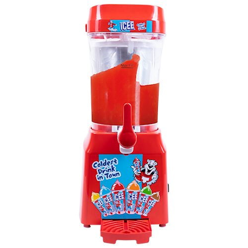 "ICEE Slushie Machine, 34 fl oz Capacity, Countertop, Red, Durable ...