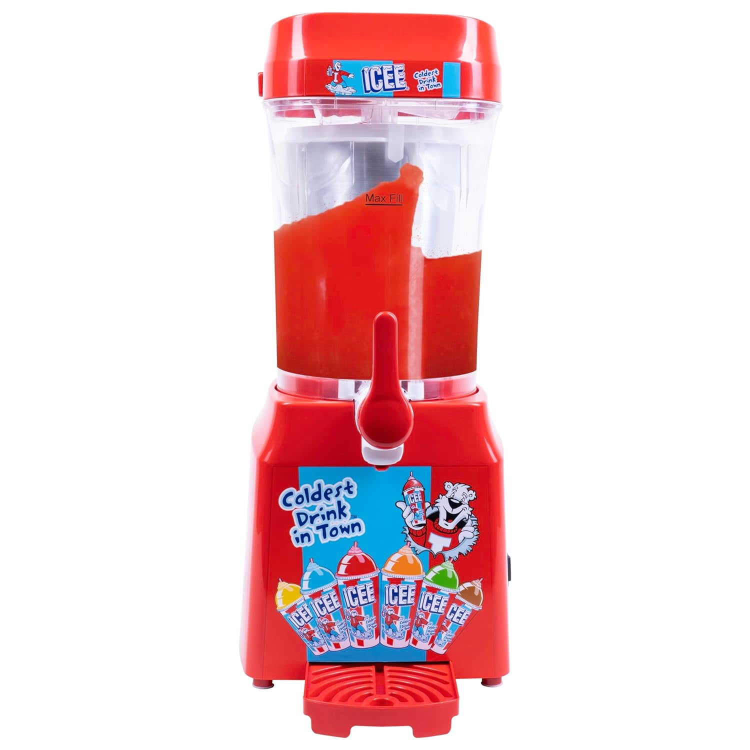 ICEE Electric Slush Machine, Home Countertop Slushie Maker, 34Floz ...