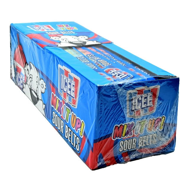 ICEE Mix It Up Sour Belts 125ct Box - Walmart.com
