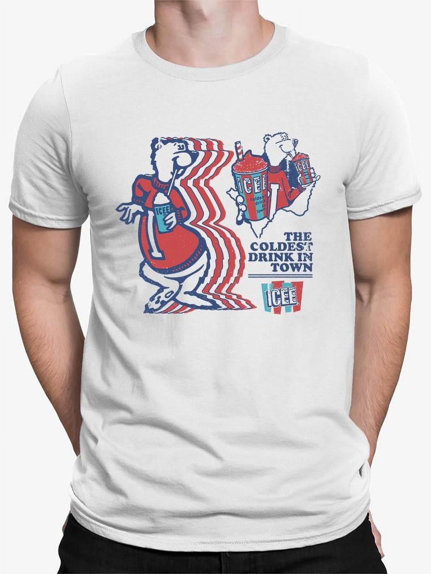 ICEE Retro Vibes - The Coldest Drink In Town Graphic Men's T-shirt ...