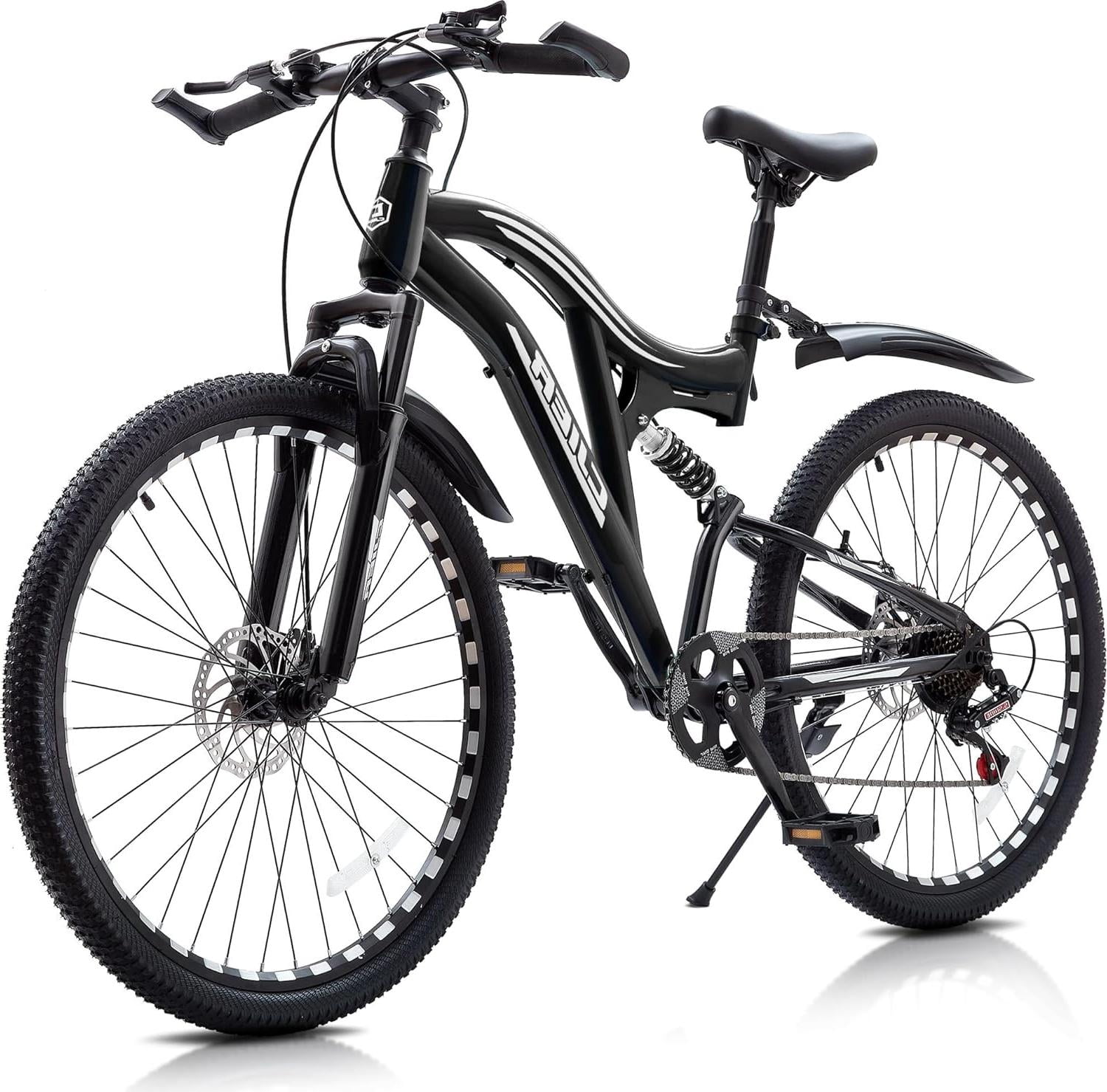 ICEEIF 20/24 Inch Kids Mountain Bike, 7-Speed Bicycle for Boys and ...