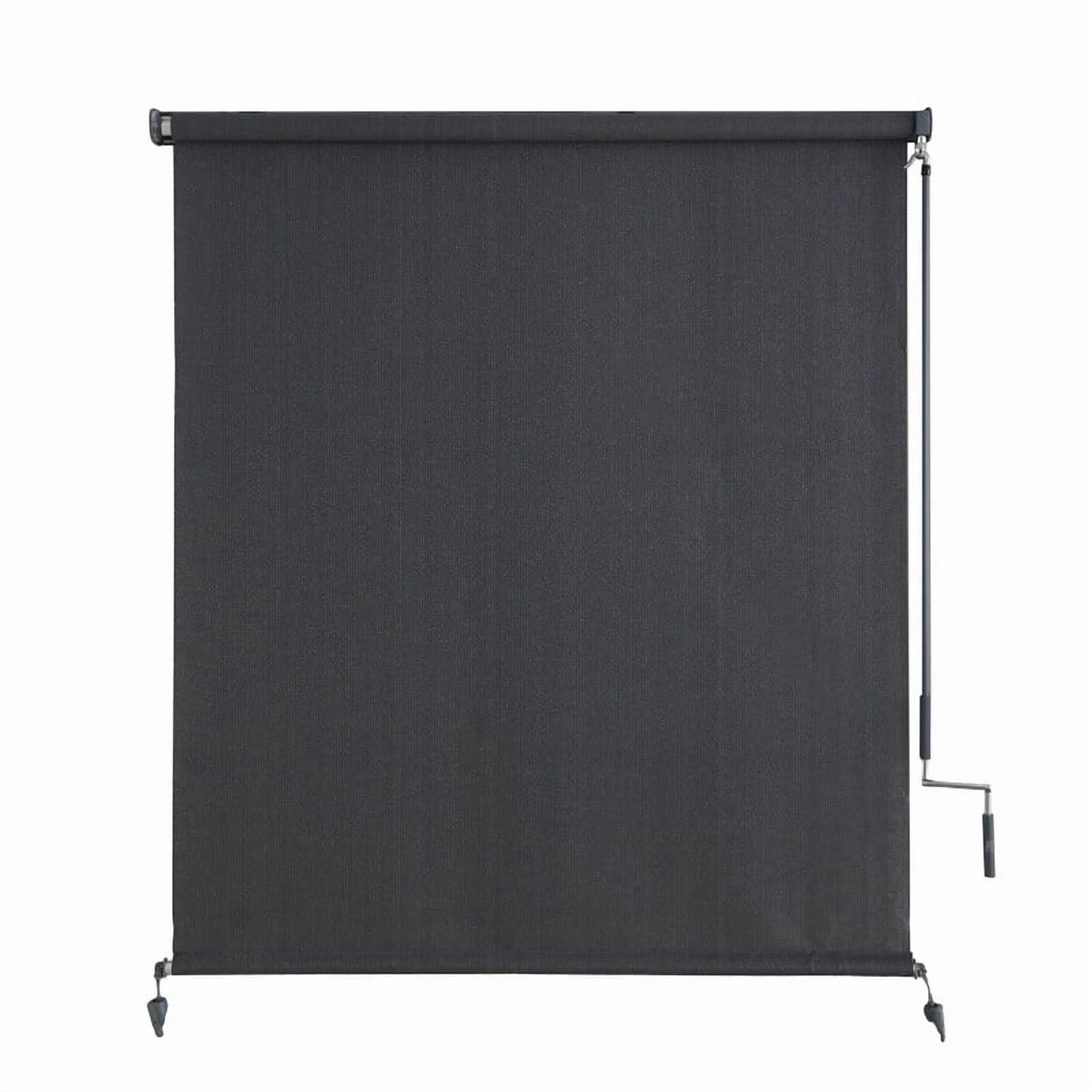 ICEFEEL 90% UV Block Outdoor Roller Shade - Waterproof Retractable Sun ...