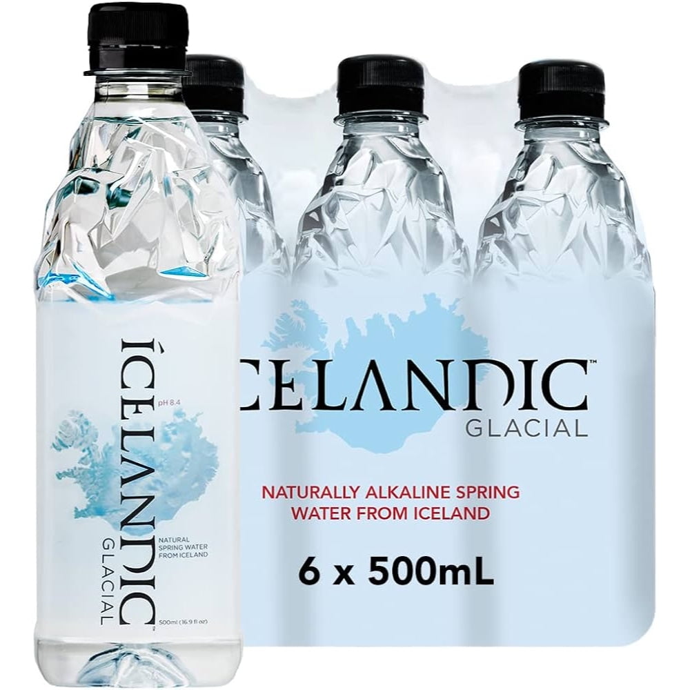 ICELANDIC GLACI - Natural Spring Alkaline Water 101.4FO ( Pack of 4 ...