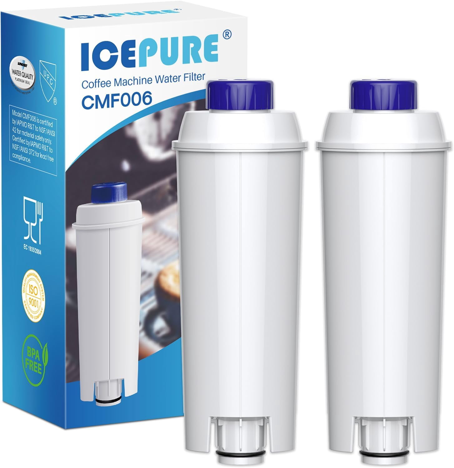 ICEPURE Coffee Machine Filters Compatible with DeLonghi DLSC002 ...