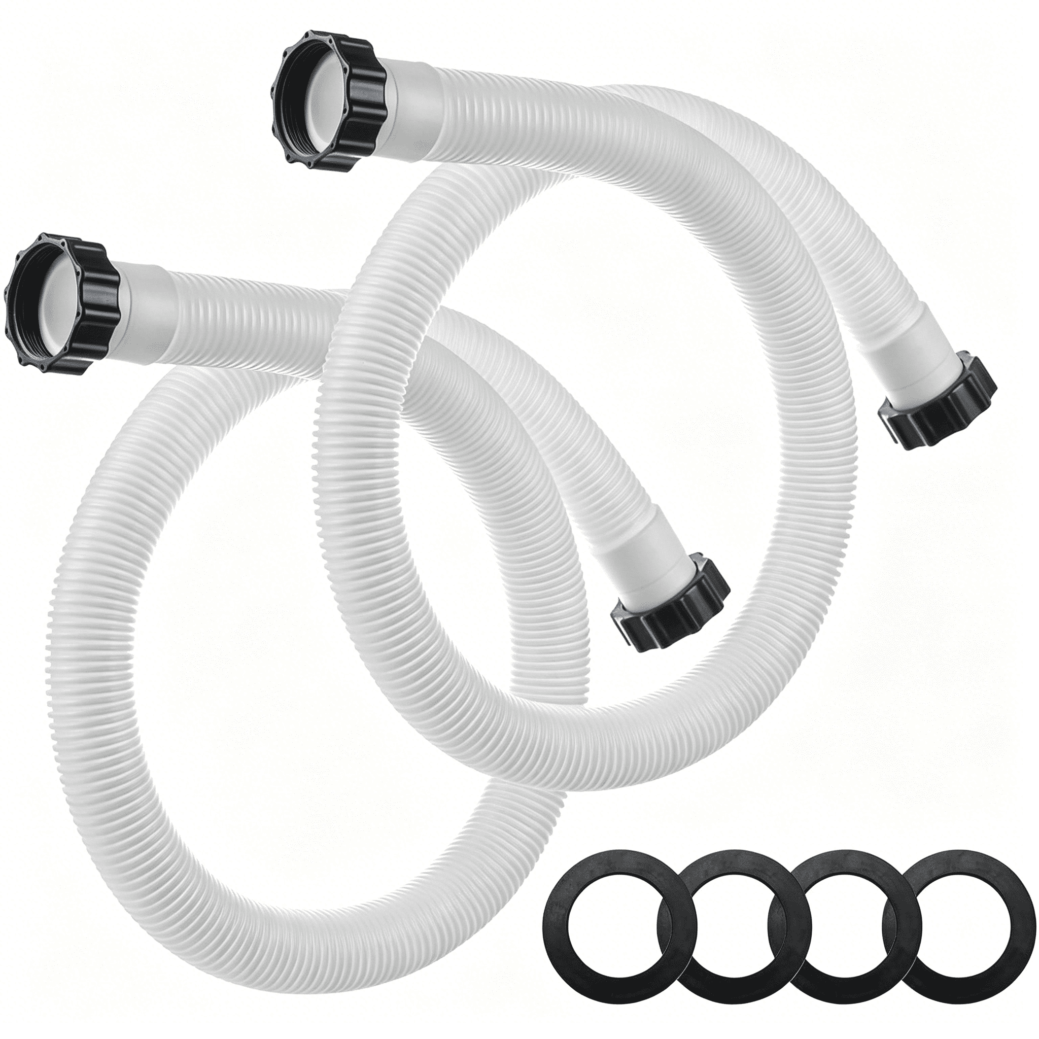 ICERUN 1.5" Pool Hose for Filter Pump,1.5 Inch Pool Filter Hose for ...