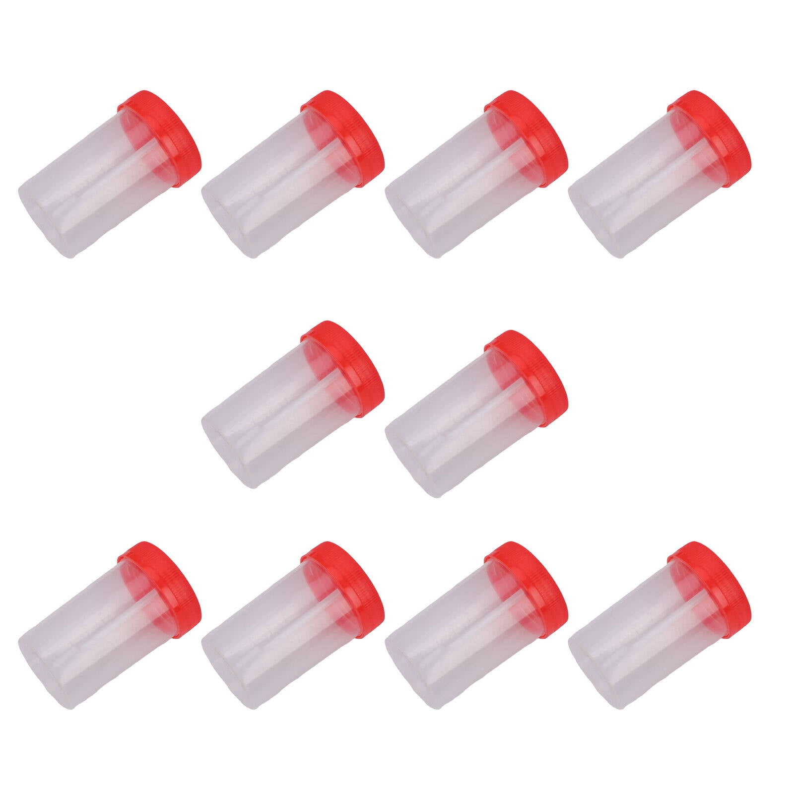ICERUN 10Pcs Urine Pot Cup 10 Plastic Specimens Urine Mark Urine ...