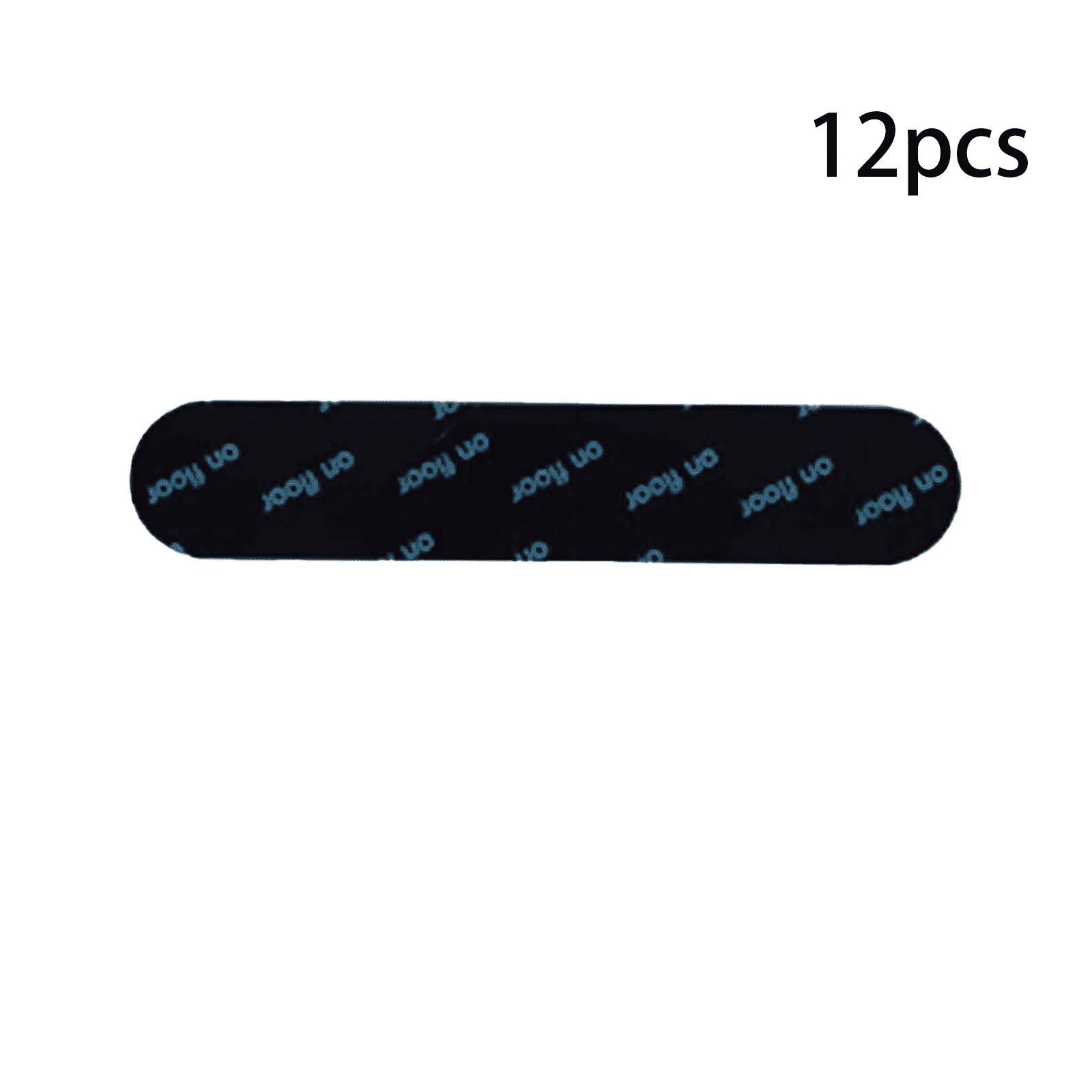 ICERUN 12 Pcs Rug Gripper,Traceless Rug Tape,Long Strips with Rounded ...