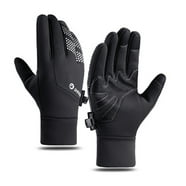 IC ICLOVER Men Women Winter Warm Gloves, Touch Screen Thermal Gloves Water Resistant Windproof ...