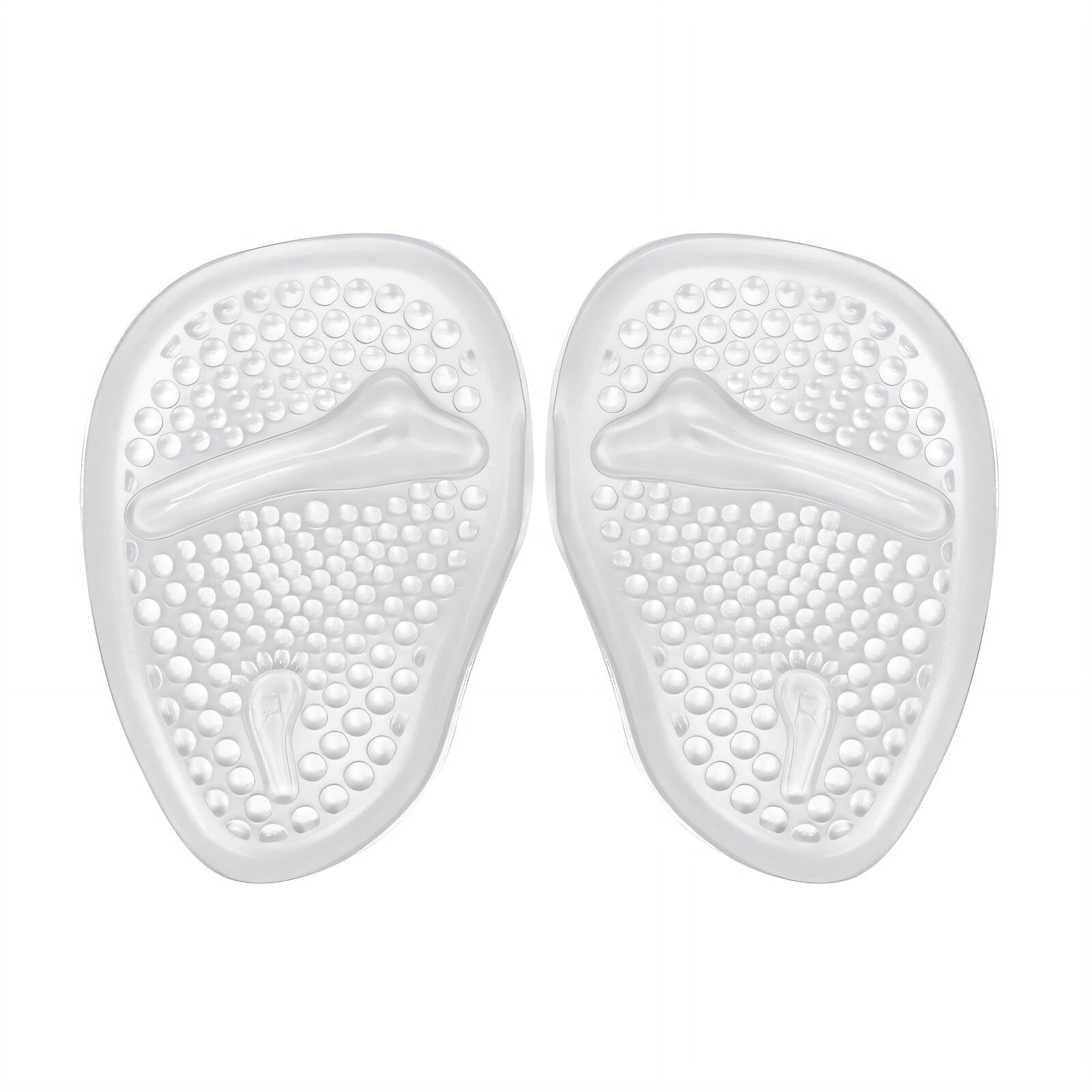 TELOLY 2 Pcs Gel Shoe Inserts for Women,Soft Silicone Insoles,Velvet ...
