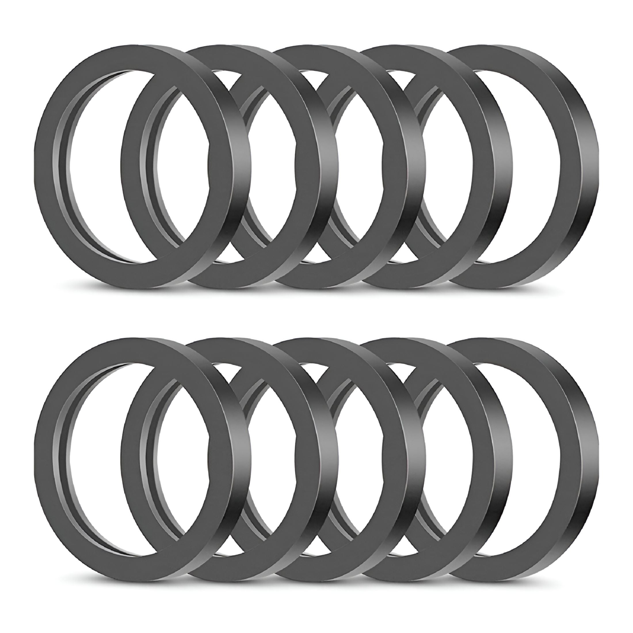 ICERUN 2026 New 10Pcs Gas Can Spout Gasket Seals Rubber Leak-Proof O ...