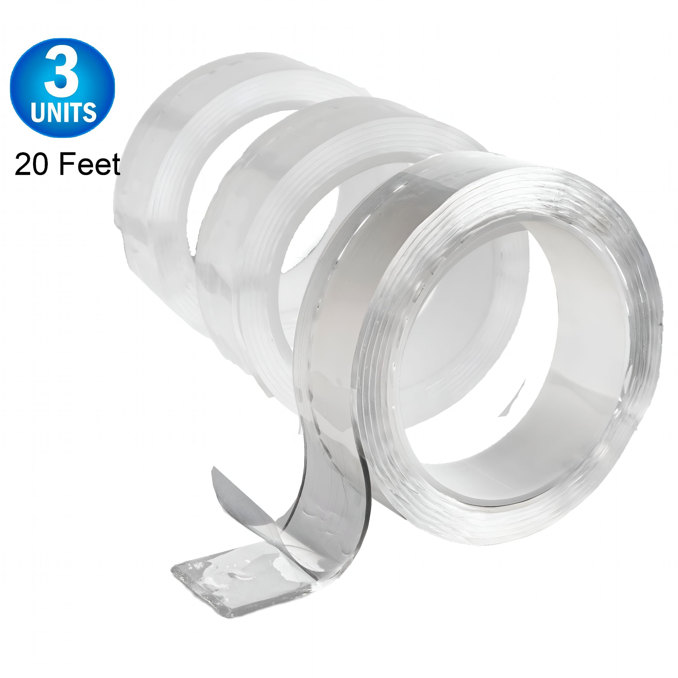 ICERUN 2026 New Double Sided Nano Tape - 20Ft Adhesive Gel Grip Tape ...