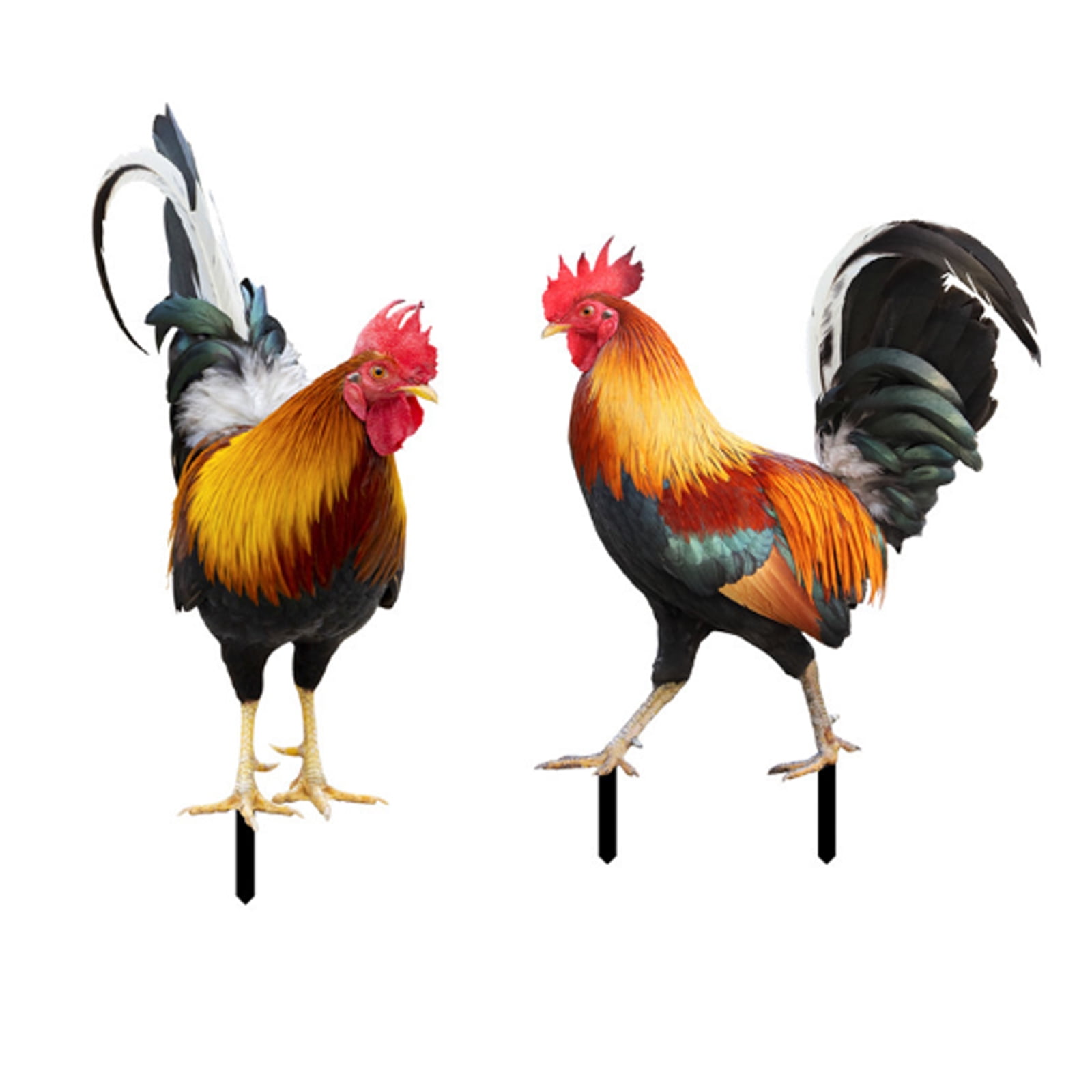 ICERUN 2Pcs Statue,Easy to Install Outdoor Statues,Rain and Sun ...