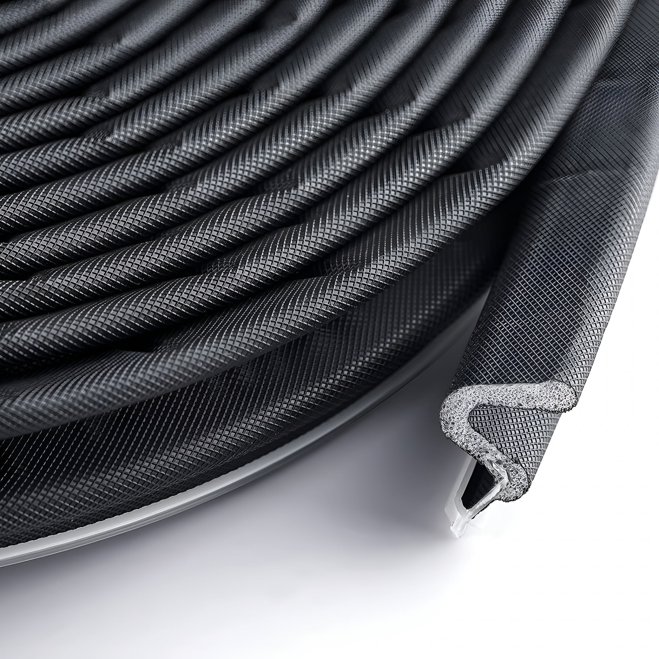 ICERUN 40Ft Door Weather Stripping Soundproof Door Seal Strip V-Shaped ...