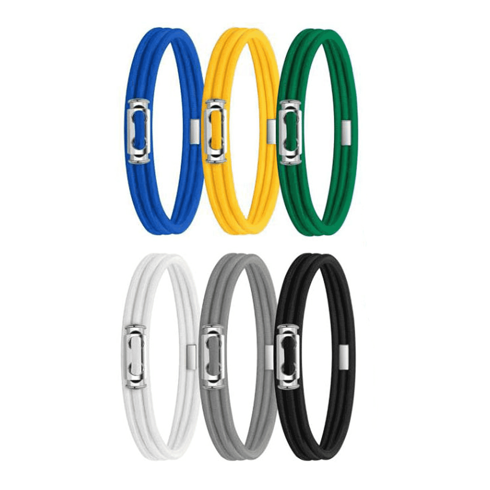 ICERUN 6Pcs Rubber Bands Bungee Material Trash Can Band Multiple ...