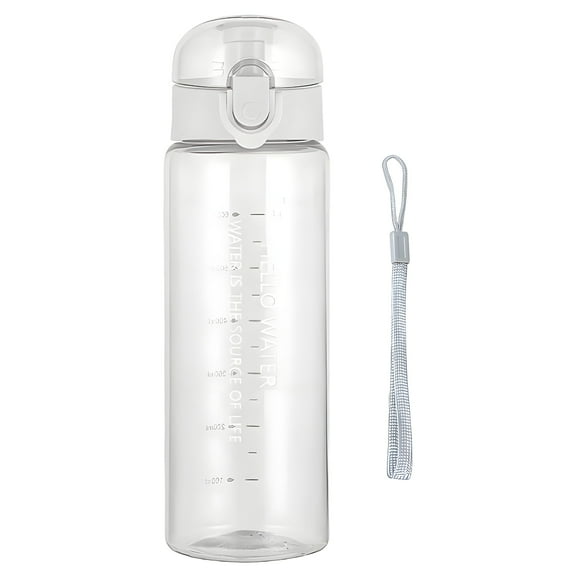 Clear Water Bottle, Portable Outdoor Sports Water Cup,Plastic Water ...