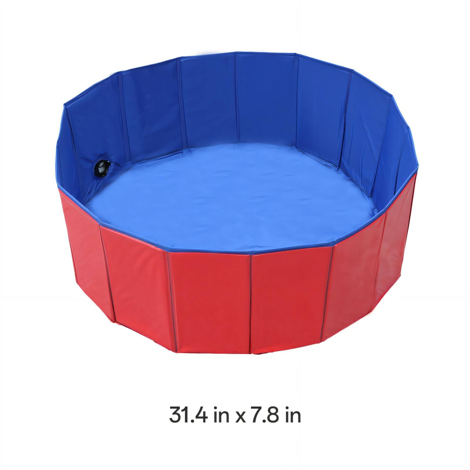 ICERUN Dog Pool Deep Clean Design Kiddie Pool Eco-Friendly Material ...