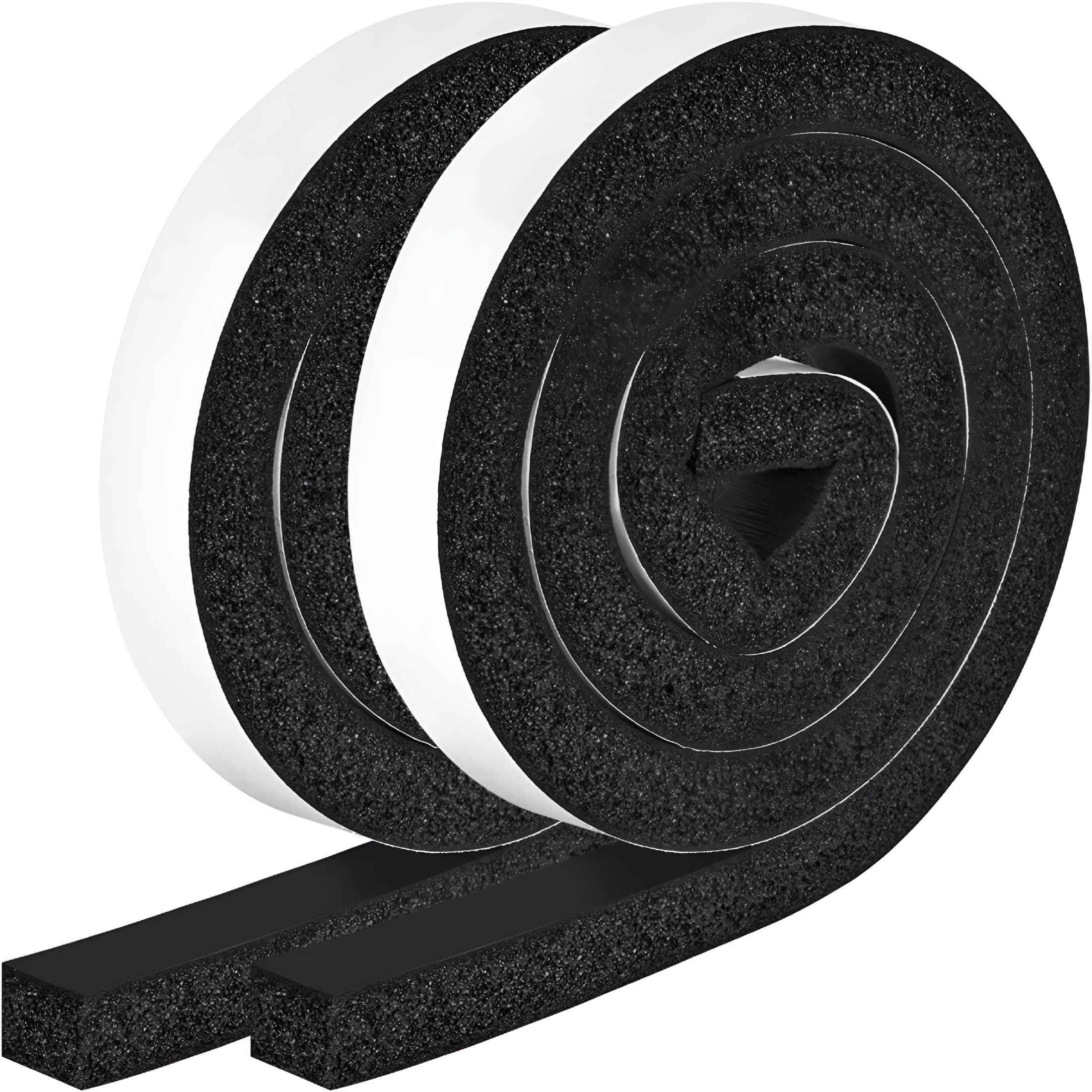 ICERUN Foam Strips with Adhesive,1 Inch Wide X 1 Inch Thick,Neoprene ...