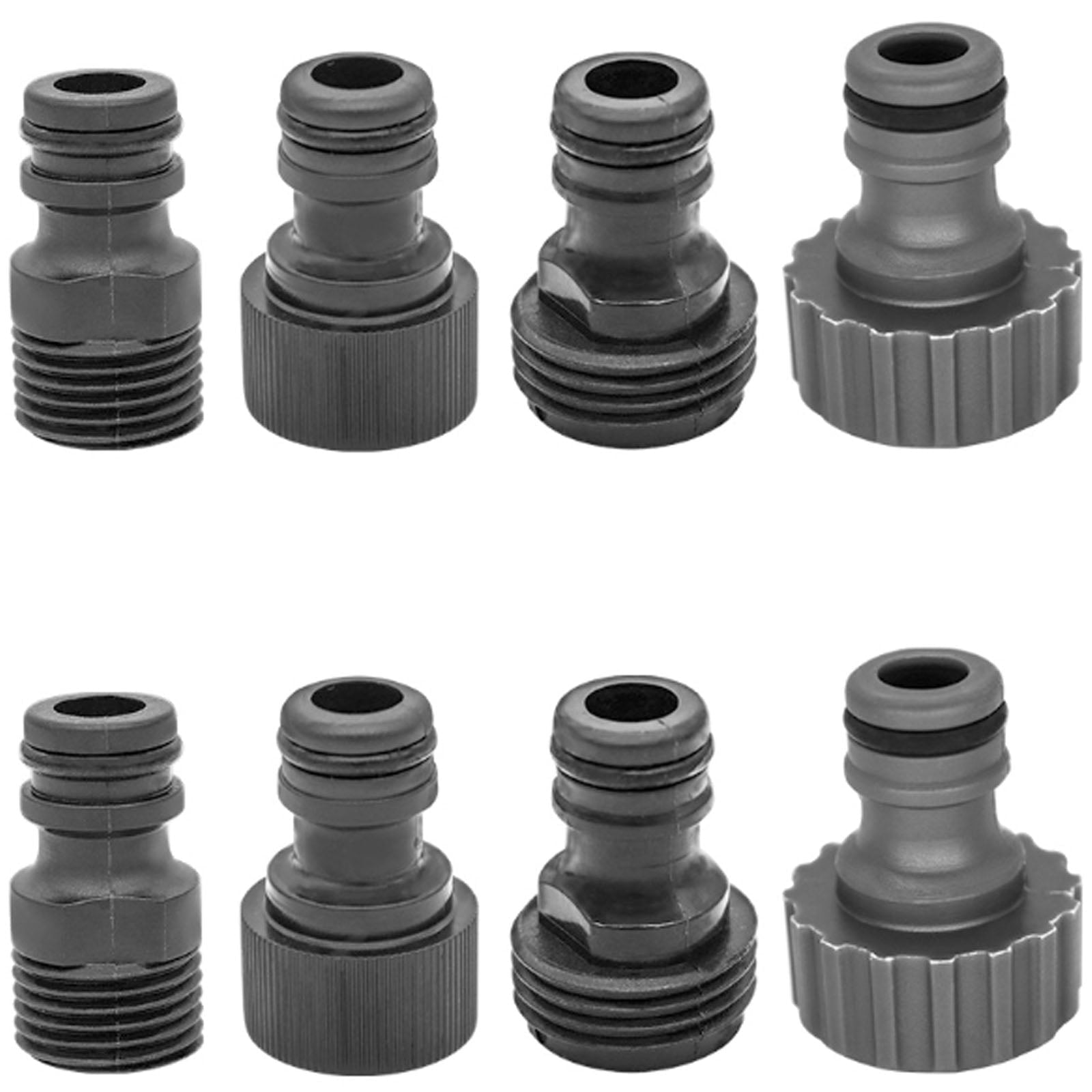 ICERUN Garden Hose Quick Connect Fittings,Sturdy Quick Connect Hose ...