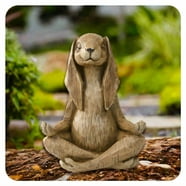 DecMode 11" Indoor Outdoor Rabbit Garden Sculpture - Walmart.com