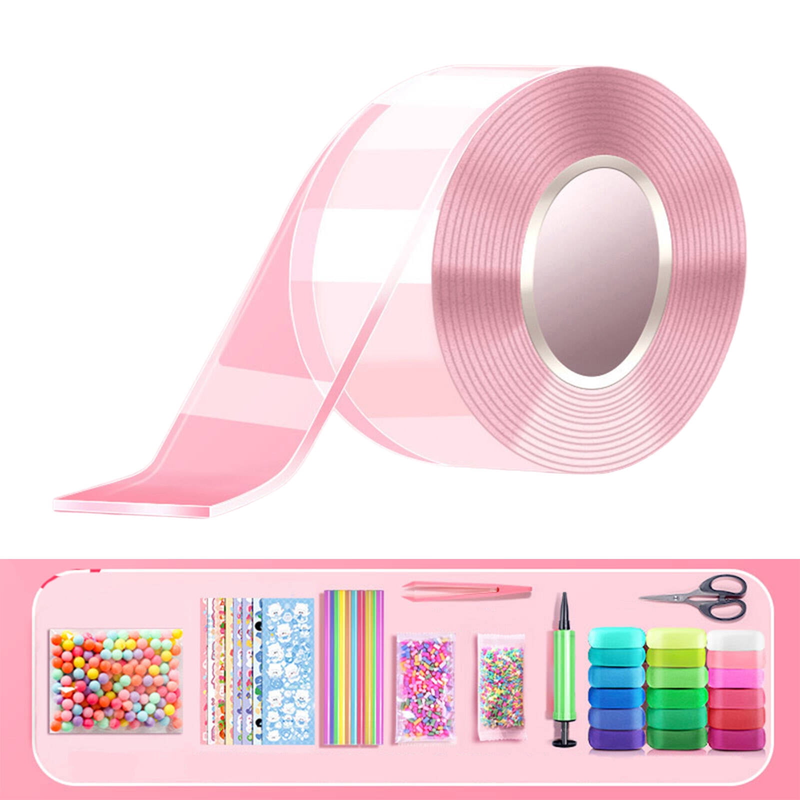 ICERUN Nano Tape Kit Waterproof Duck Tape Transparent Design No Residue ...