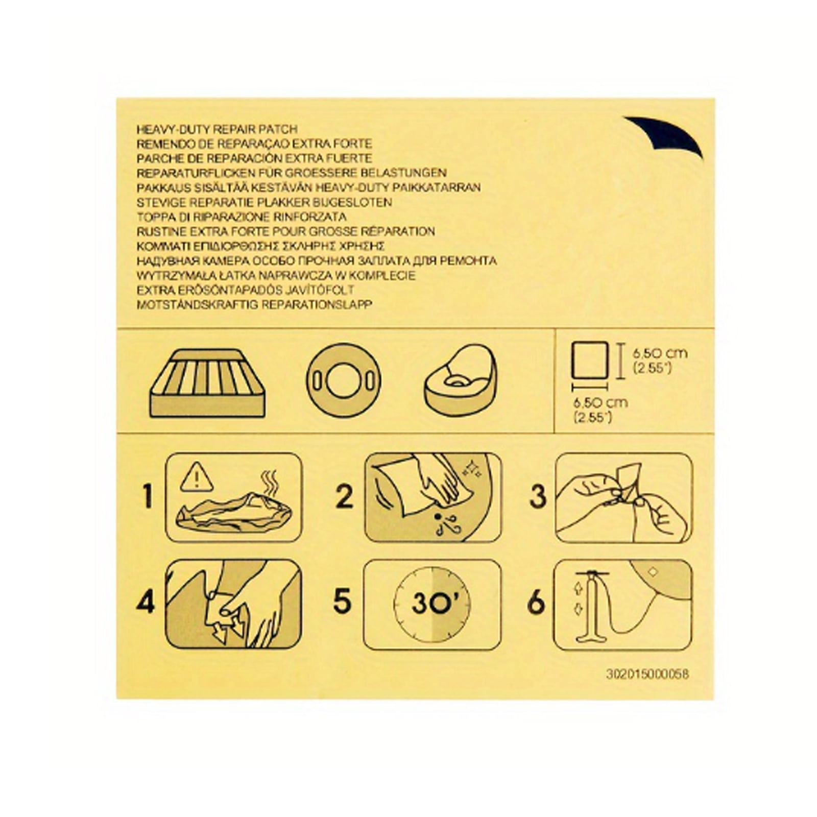 ICERUN Repair Patch Kit with Quick-Fix Functionality,Inflatable Multi ...