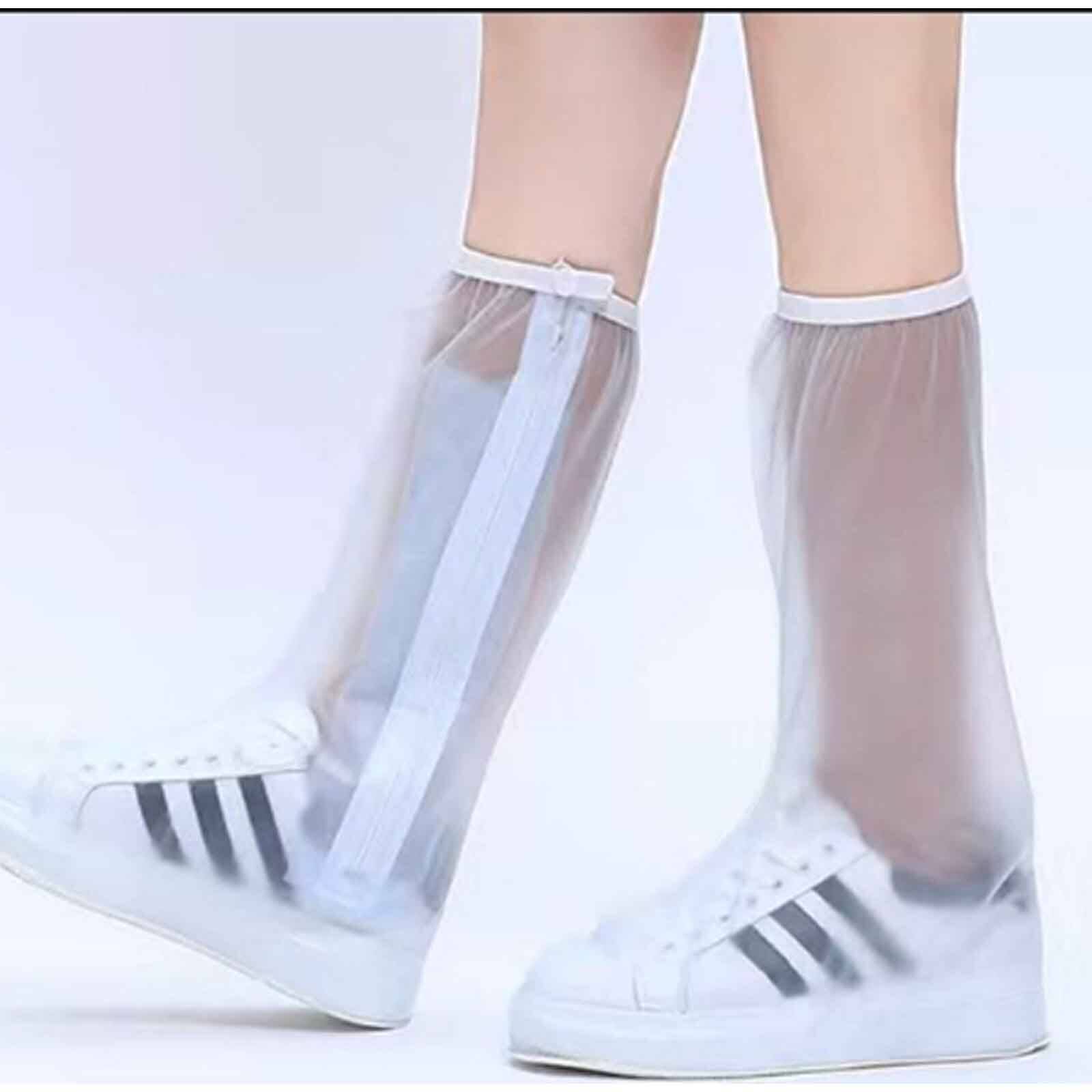 ICERUN Shoe Covers,Waterproof PVC Booties for Shoes,Adjustable Rain ...
