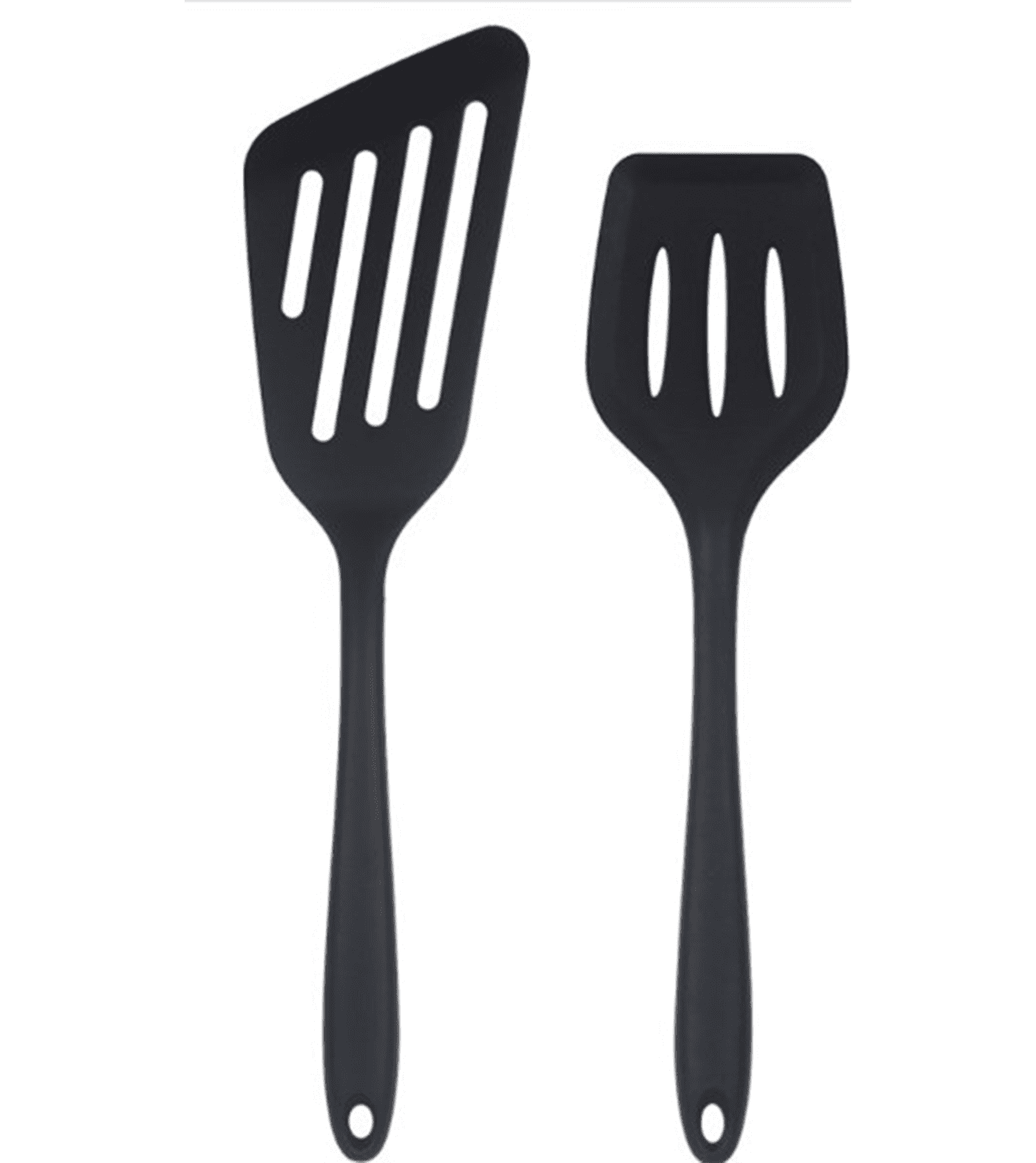 ICERUN Spatulas Silicone Heat Resistant,Flipper Integrated Design ...