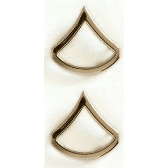 ICERUN US Army PFC Gold Collar Rank Insignia - Walmart.com