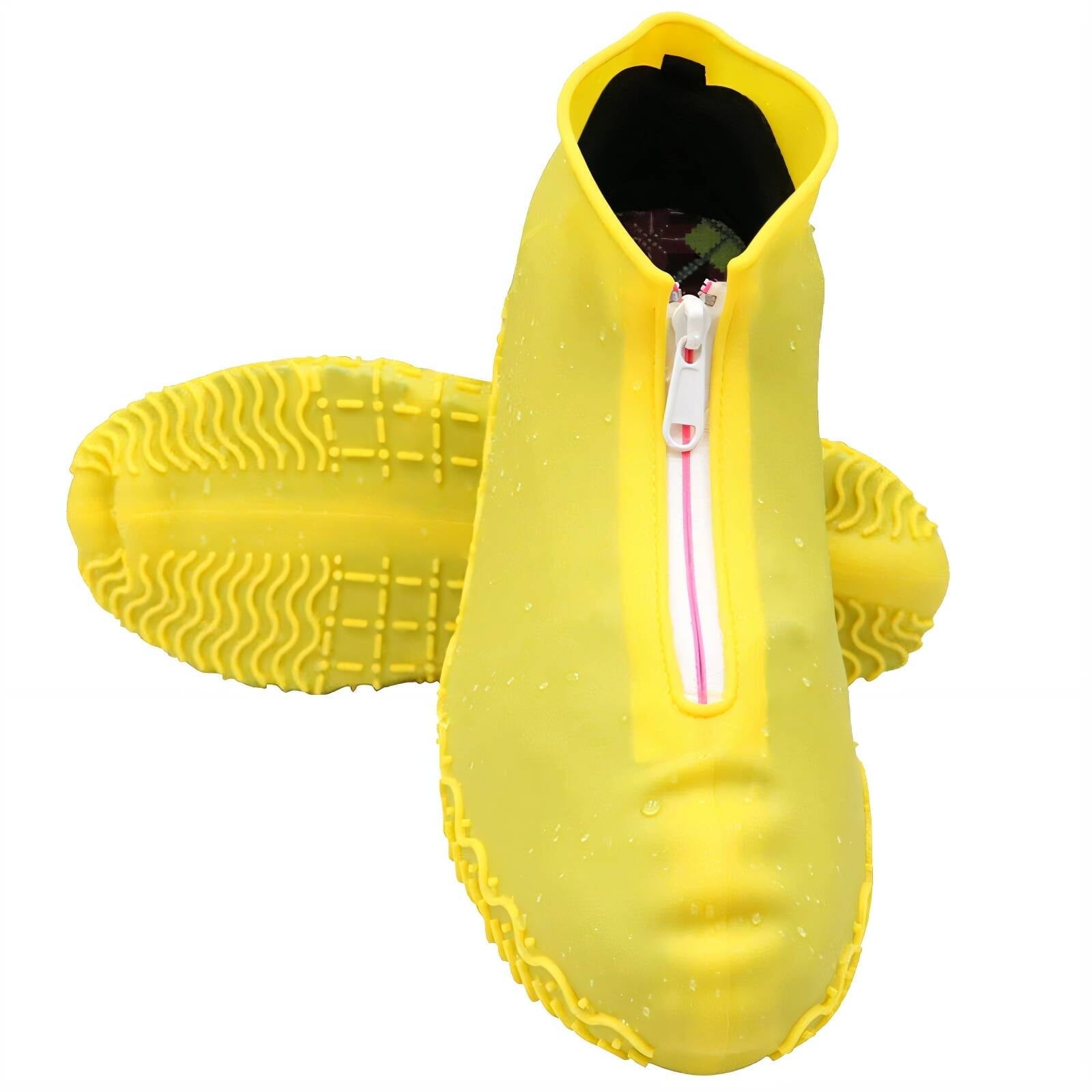 TELOLY Waterproof Silicone Shoe Covers,Silicone Material Shoe Covers ...