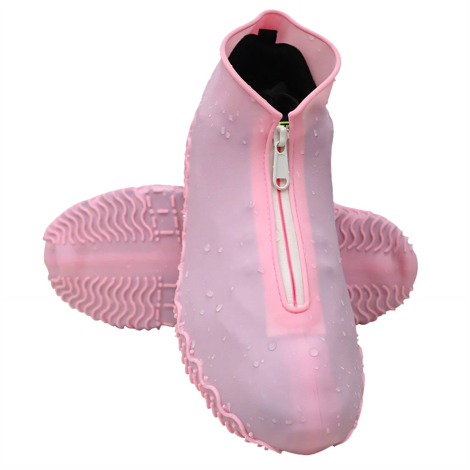 ICERUN Waterproof Silicone Shoe Covers,Wear-Resistant Booties for Shoes ...