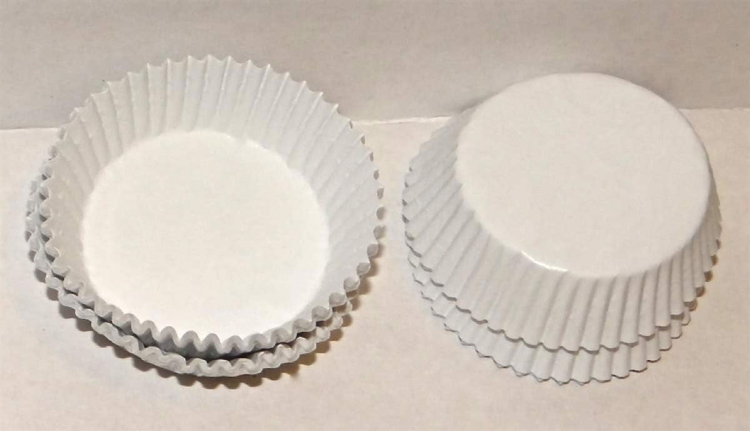 ICERUN White Paper Candy Cups, 200 Pack, 1 3/4 inch Base x 1/2 inch ...
