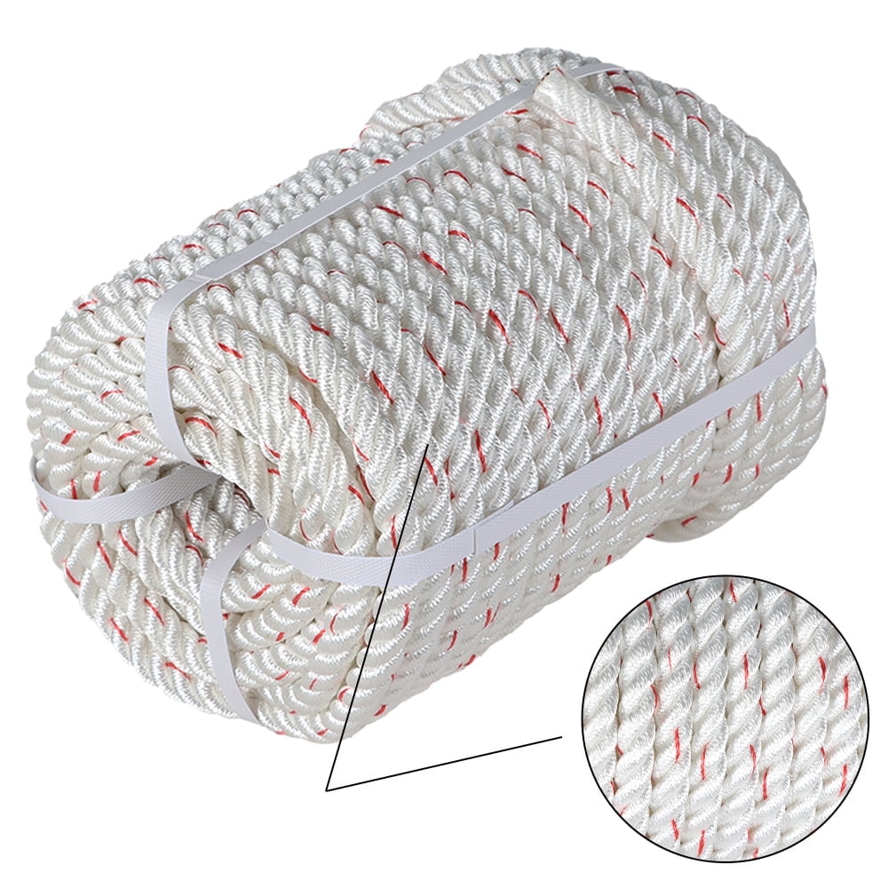 ICHTHYOSAUR 5/8" x 150 FT Arborist Bull Rope 20% Stronger Tree Rigging ...