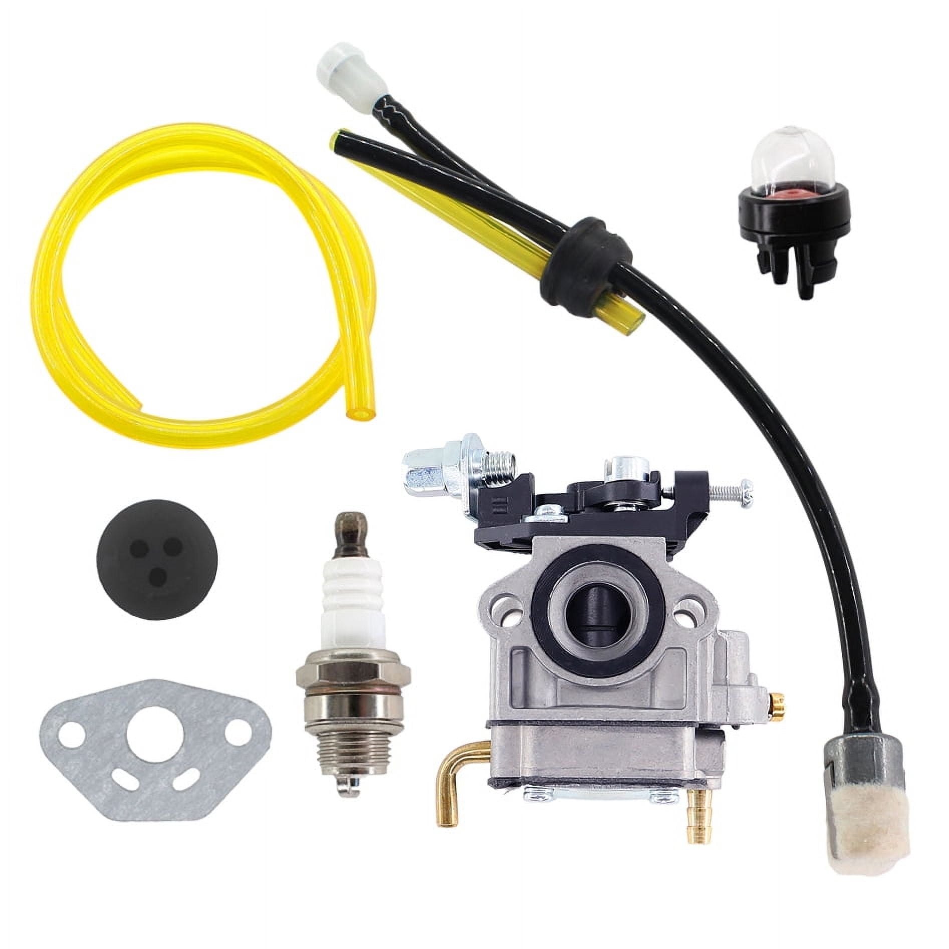 ICHTHYOSAUR Carburetor Fuel Line Gasket Kit For Poulan Pro PRB26 Leaf ...