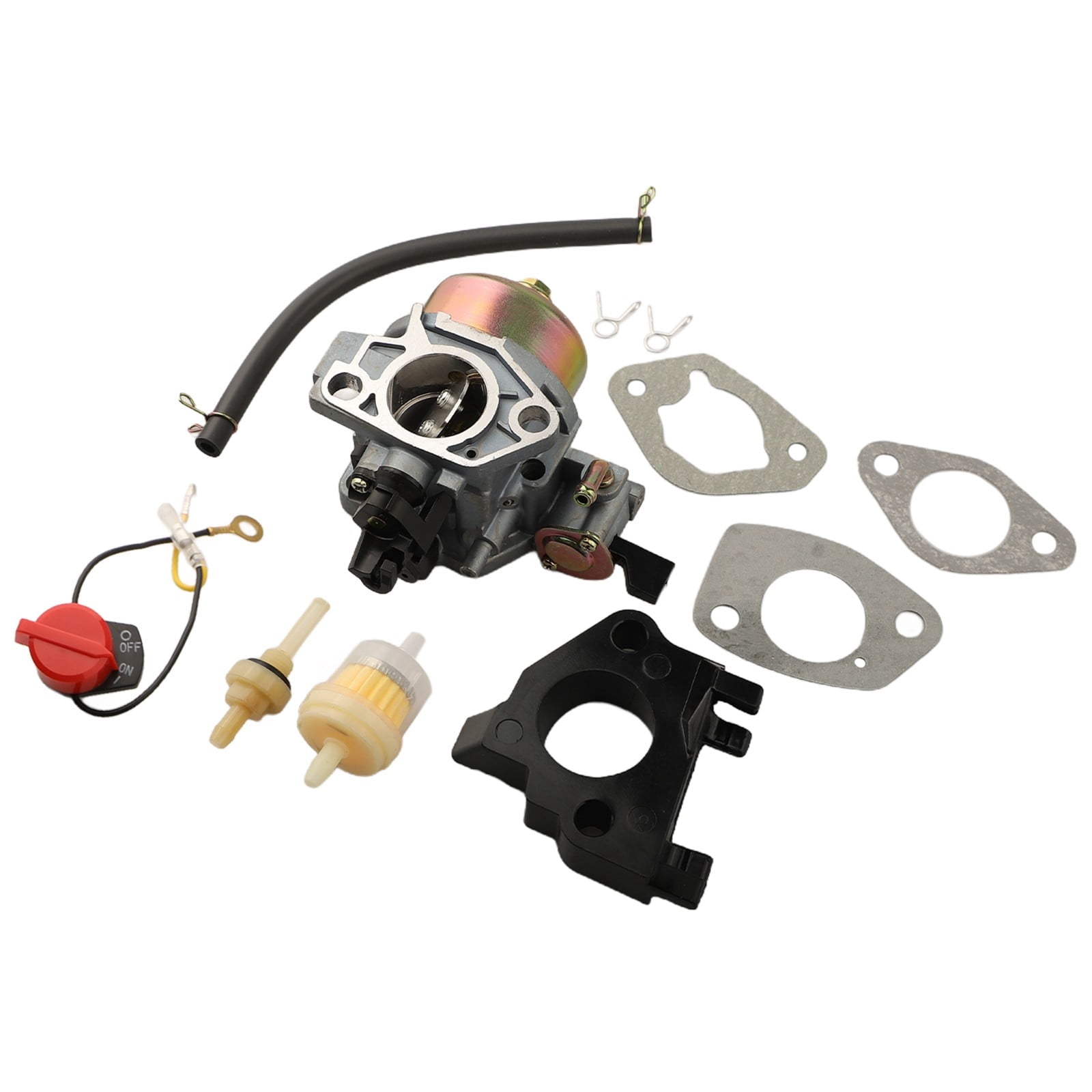 ICHTHYOSAUR Carburetor for Engine GX420 420cc 12HP Lawn Mower for 66492 ...