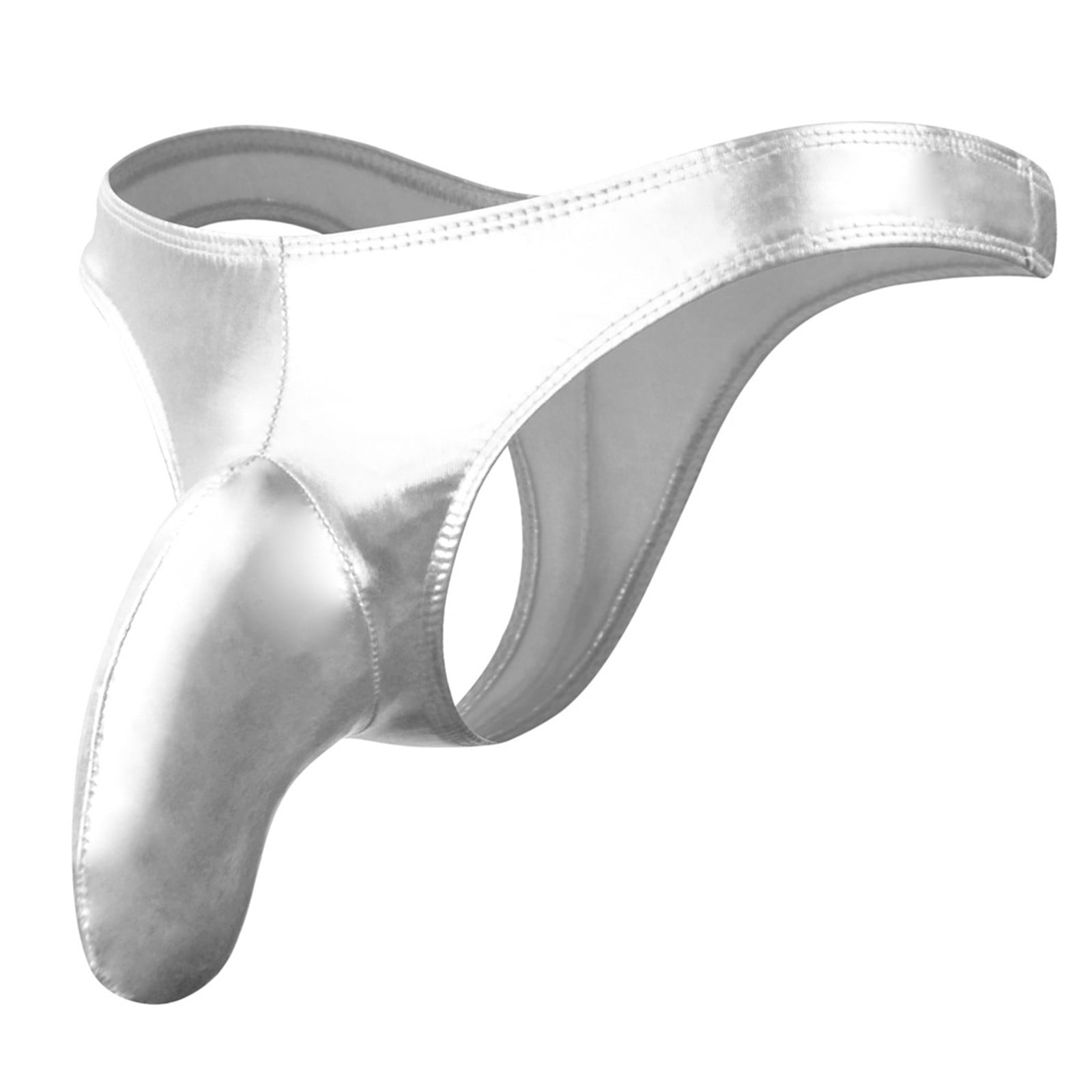 ICHUANYI Men's Classic Sretch G-string T-back Micro Thong Briefs ...