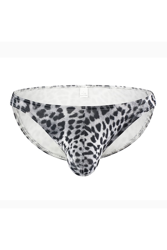 Mens Leopard Print Underwear