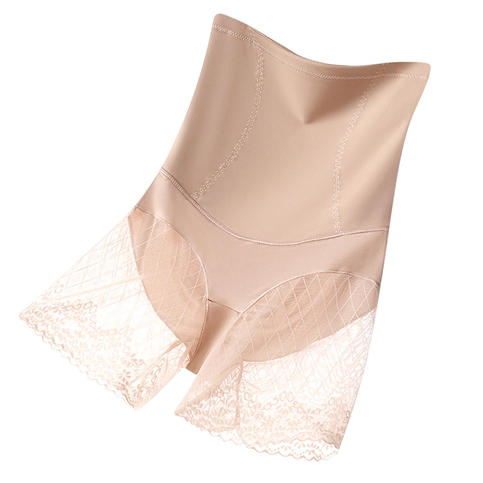 ICHUANYI Women's High-waisted Abdomen Stylish Leaky Butt Sculpting ...