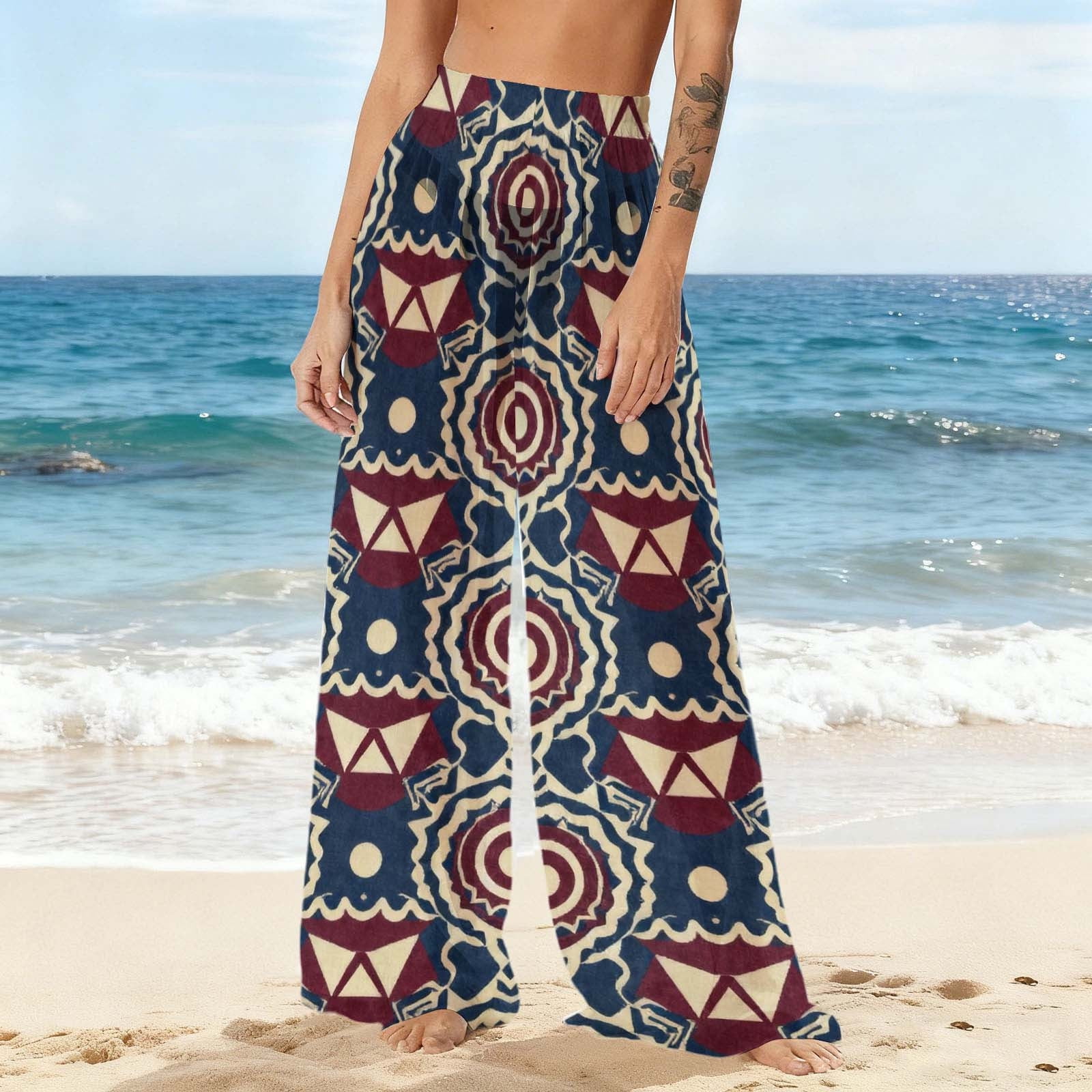 ICHUANYI Women's Summer Chiffon Lightweight Bathing Suit Cover Up ...