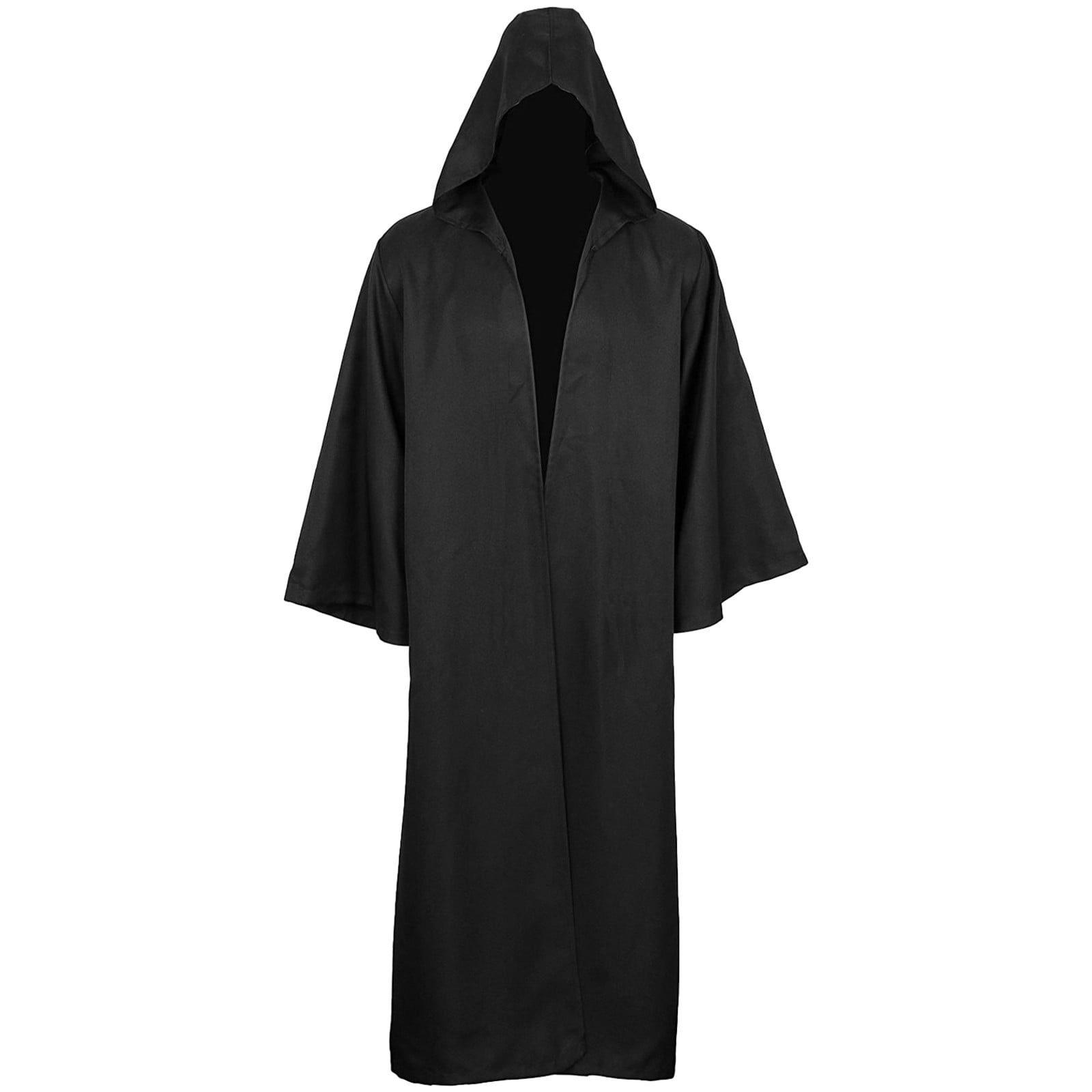 ICHUANYI Womens Trendy Hooded Gown Solid Long Sleeve Cloak Uniform ...