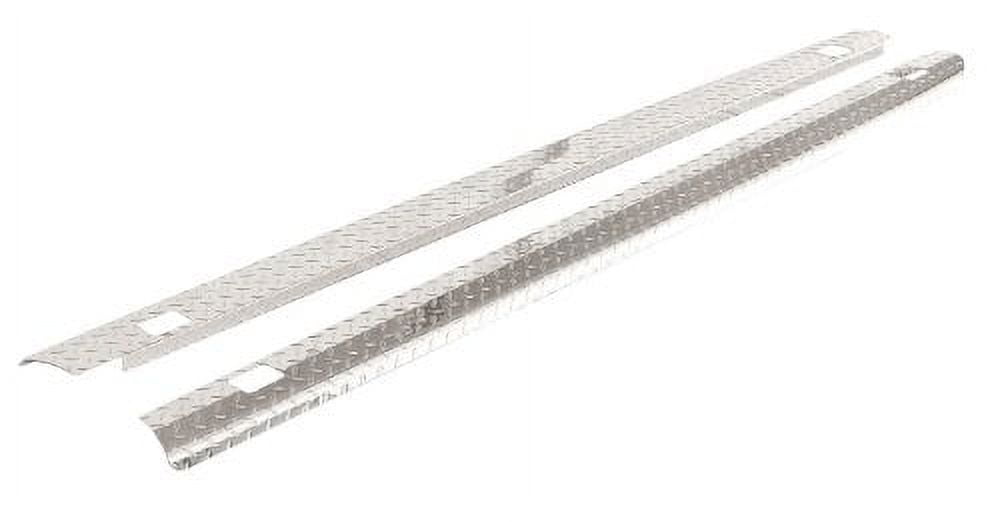 ICI SPBR04TB Treadbright Aluminum Truck Bed Rail Cap with Holes ...