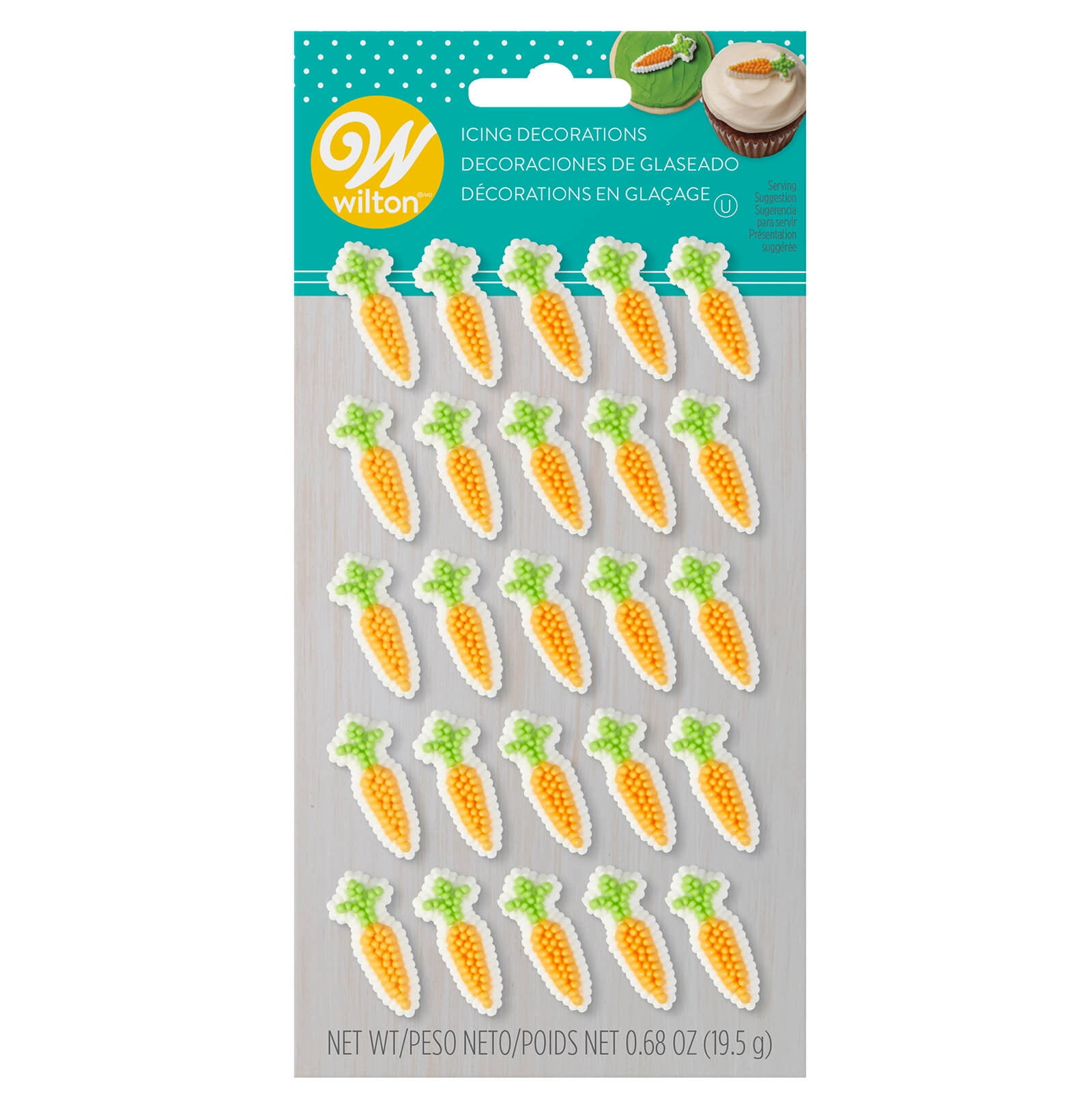 ICING DECORATION MINI CARROTS 25 PC - Walmart.com