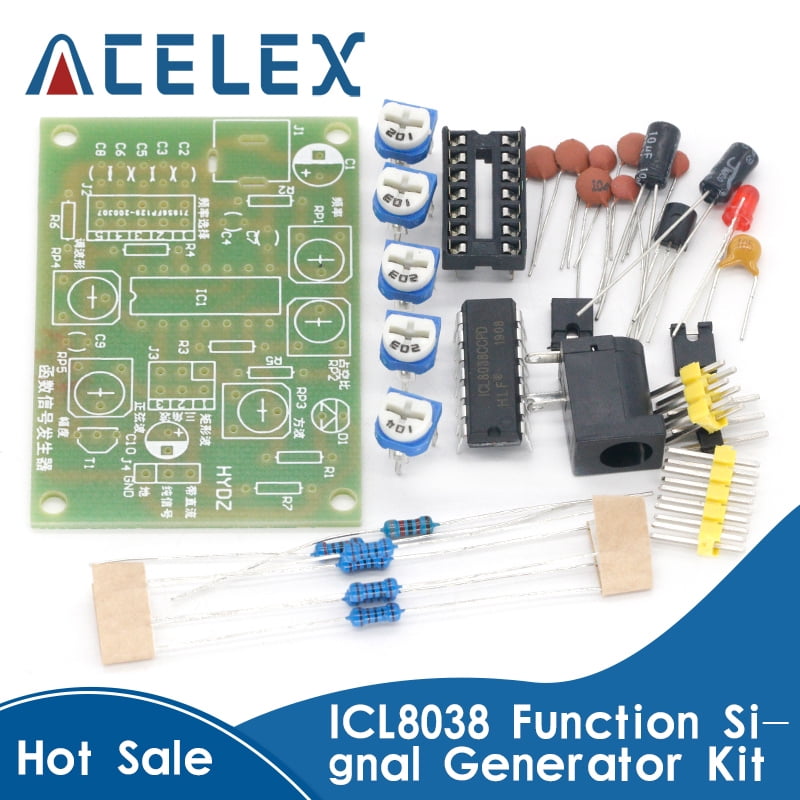ICL8038 - Function Signal Generator, DIY Kit, Multi Channel Sine ...