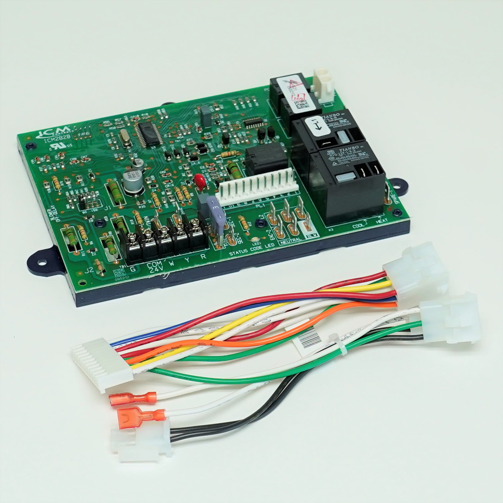ICM Controls ICM282B OEM Furnace Control Board, Compatible with Carrier ...