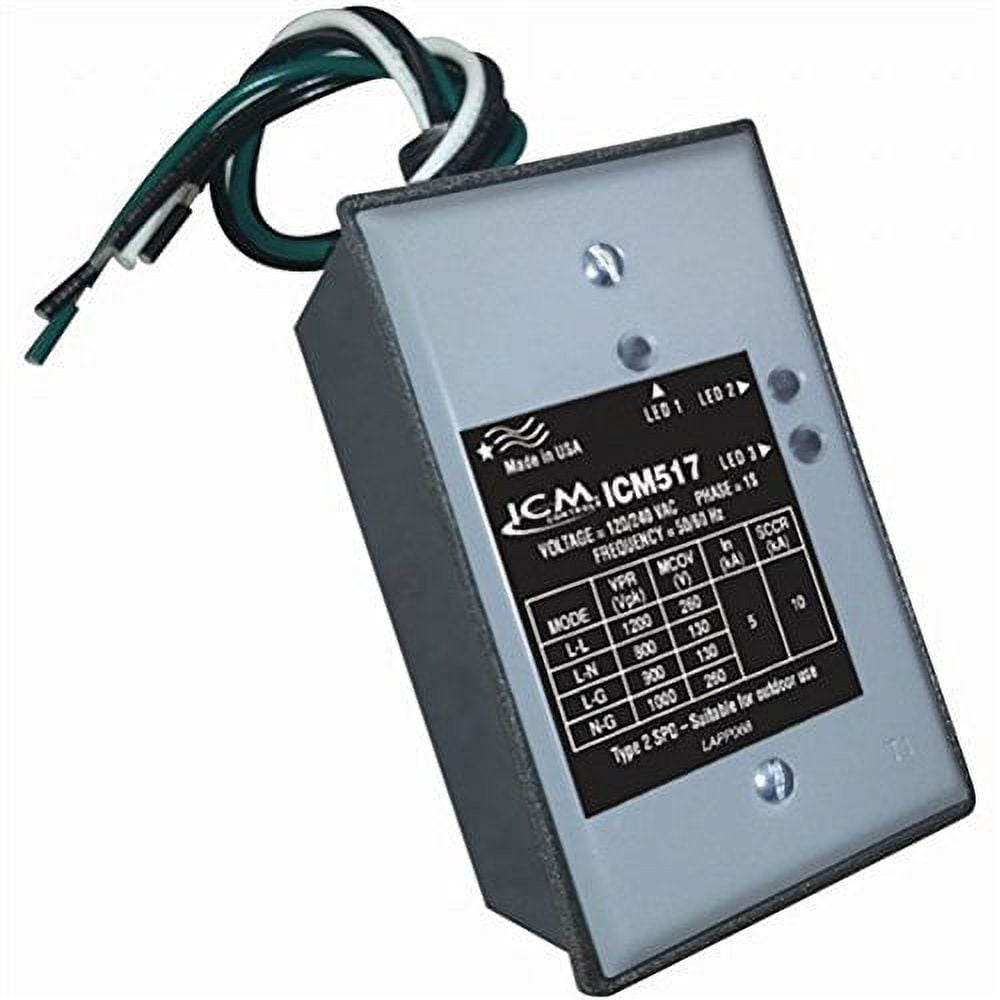 ICM Controls ICM517 Single Phase Surge Protector with Nema Type 3R ...