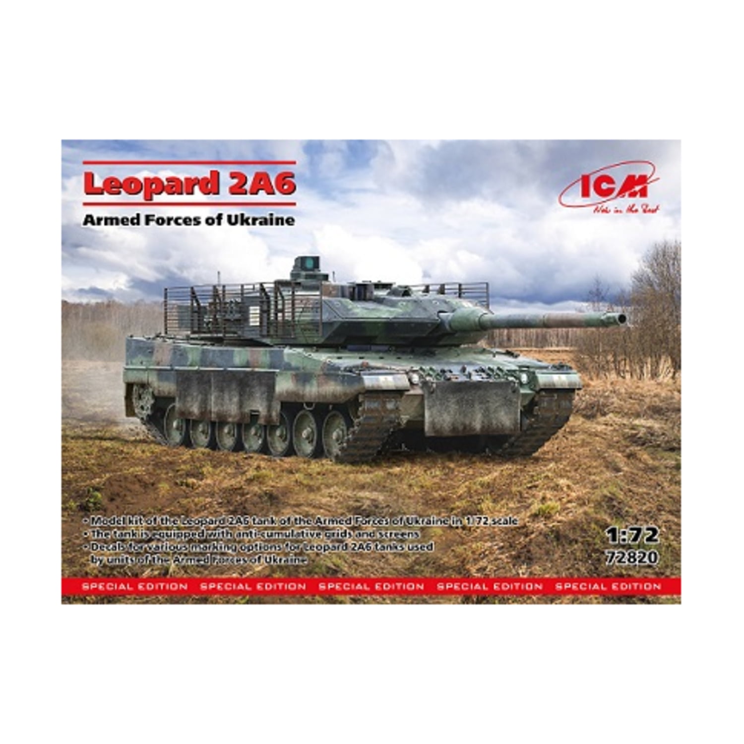 ICM Leopard 2A6 (Special Edition) New - Walmart.com