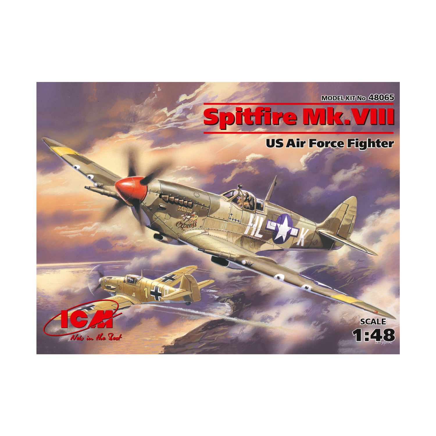 ICM Spitfire Mk.VIII New - Walmart.com