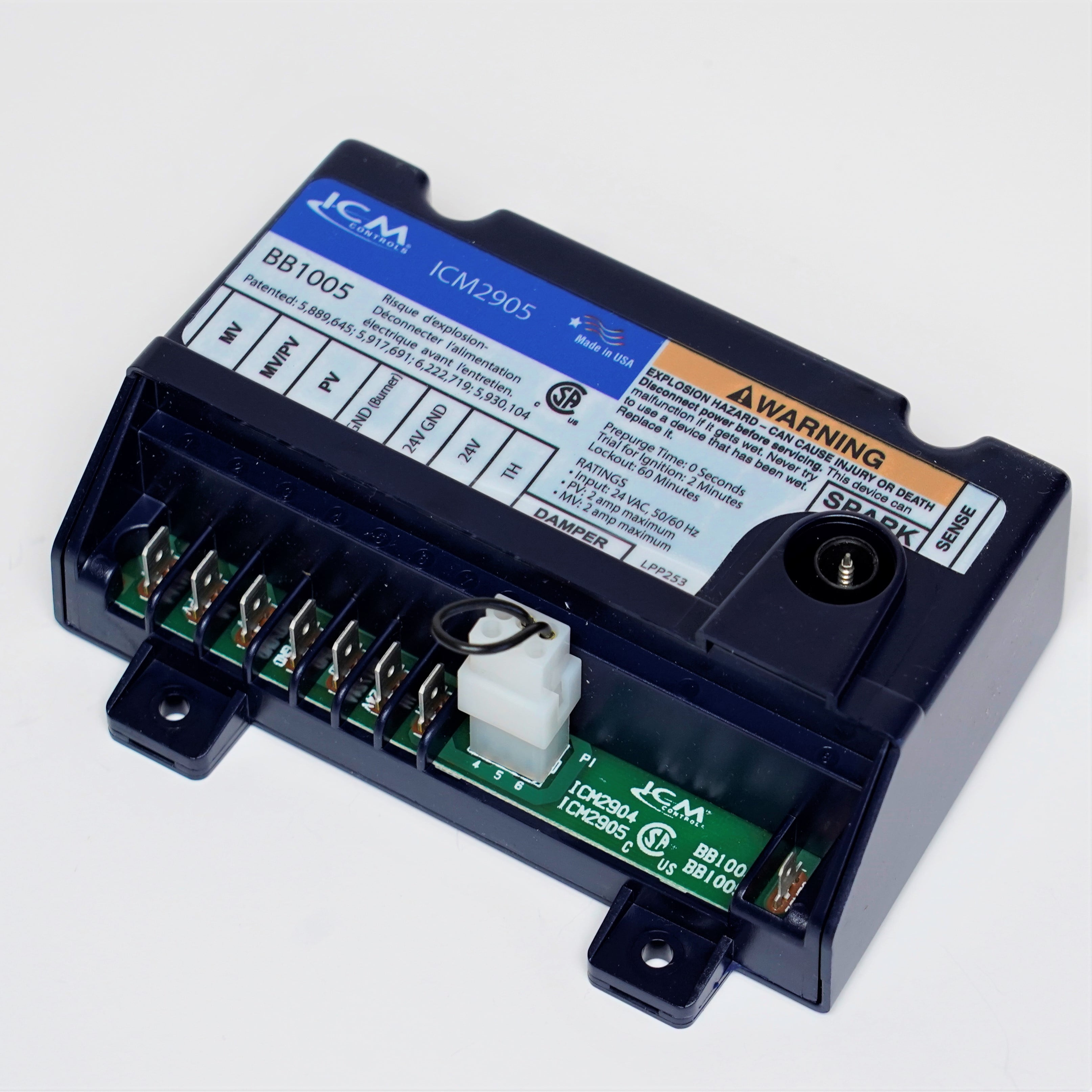 ICM2905 ICM Intermittent Pilot Gas Ignition Control Module for Reznor ...